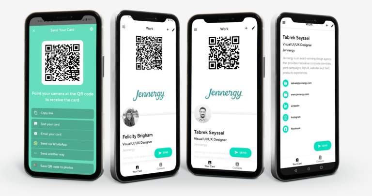 Blinq: Digital Business Cards for Quick Connections - Jennergy QuickShare